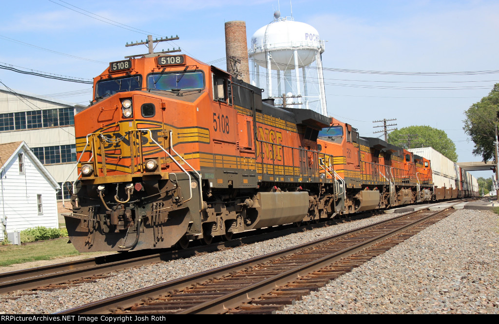 53. BNSF 5108, BNSF 5061, BNSF 5161 & BNSF 5409